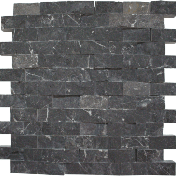 Taurus black marble split-face tile-thelifestylelab – The Lifestyle Lab